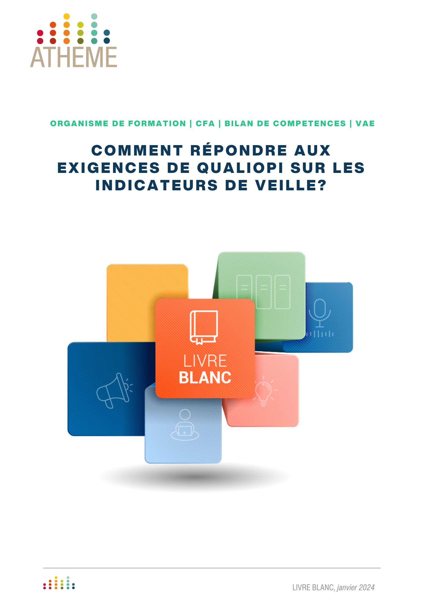 Indicateurs de veille QUALIOPI : Téléchargez le livre blanc ATHEME